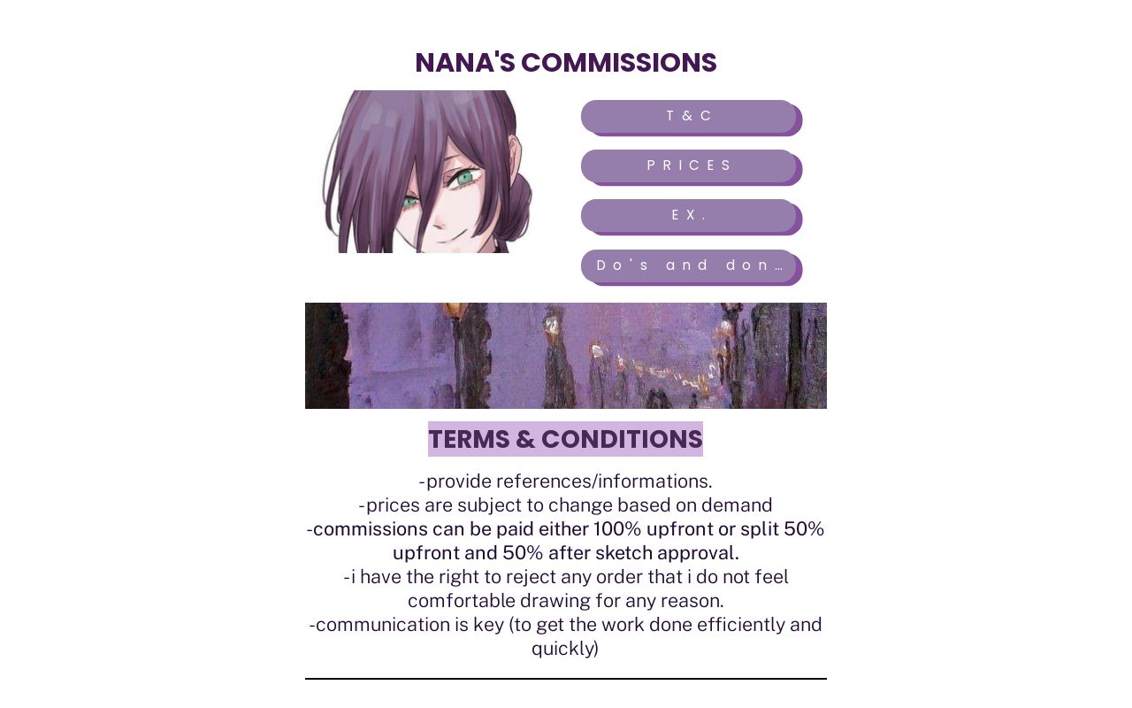 NANA'S ☆ COMMS